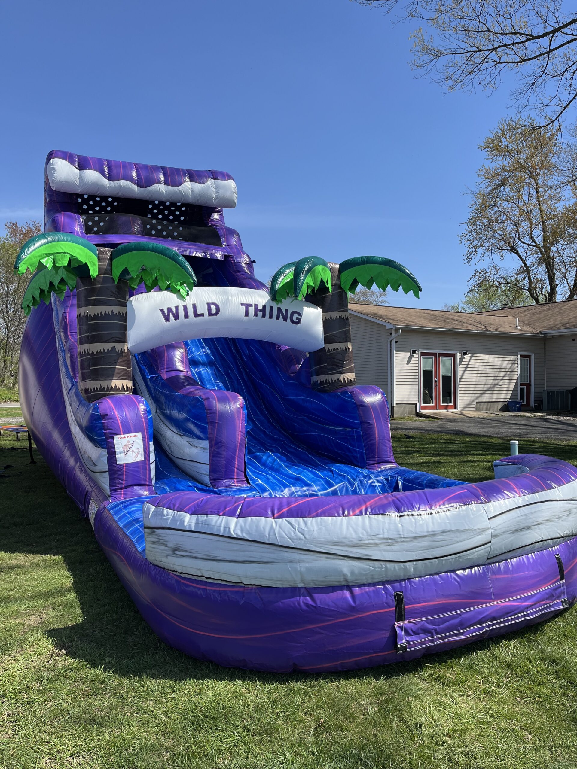 18′ Wild Thing Water Slide – Backyard Blasts